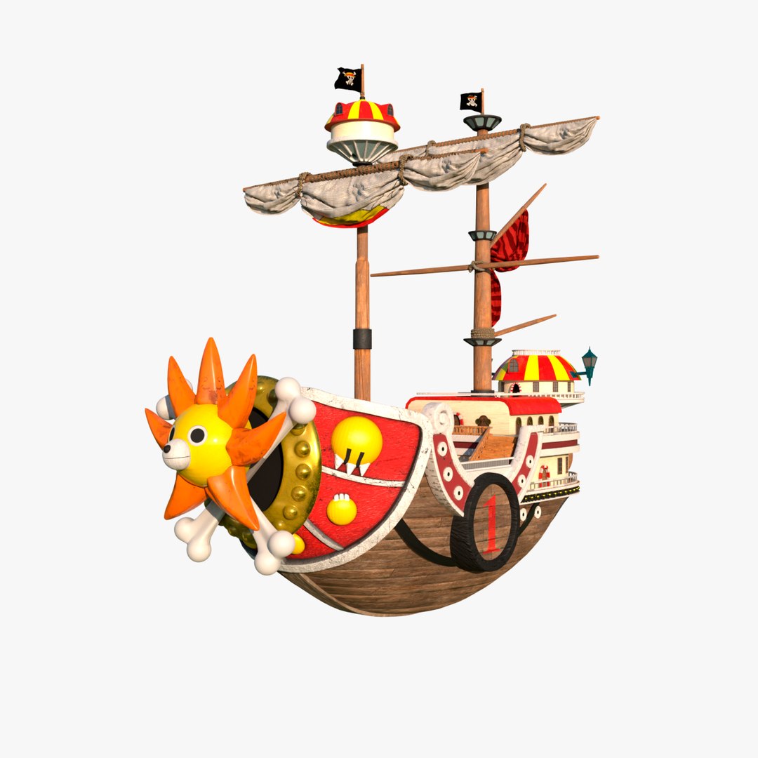 modèle 3D de Sunny GO - One Piece - TurboSquid 1994137