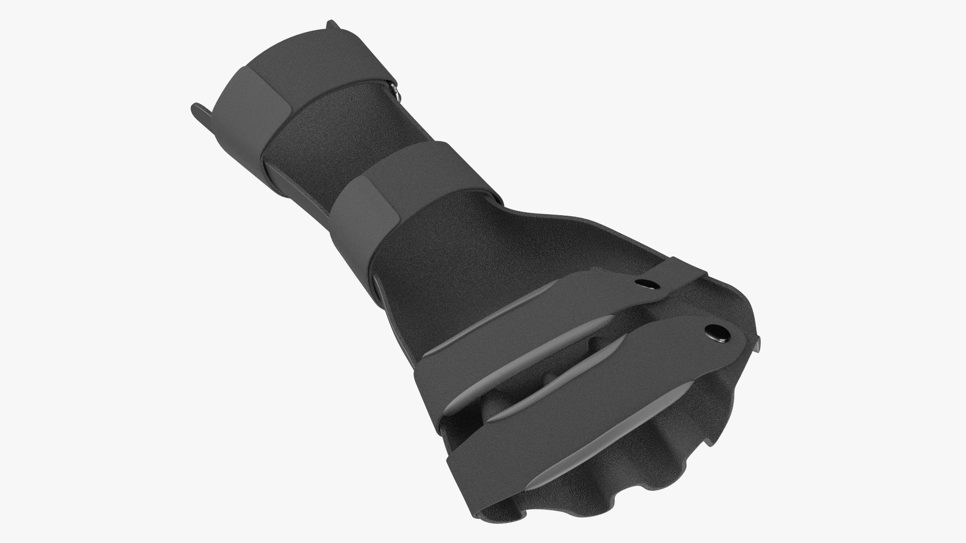 Hand Orthosis with Fingers Black 3D model - TurboSquid 2122363