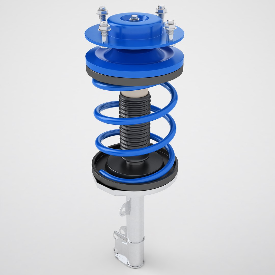 3D Gas Shock Absorber 07 Model - TurboSquid 1849471