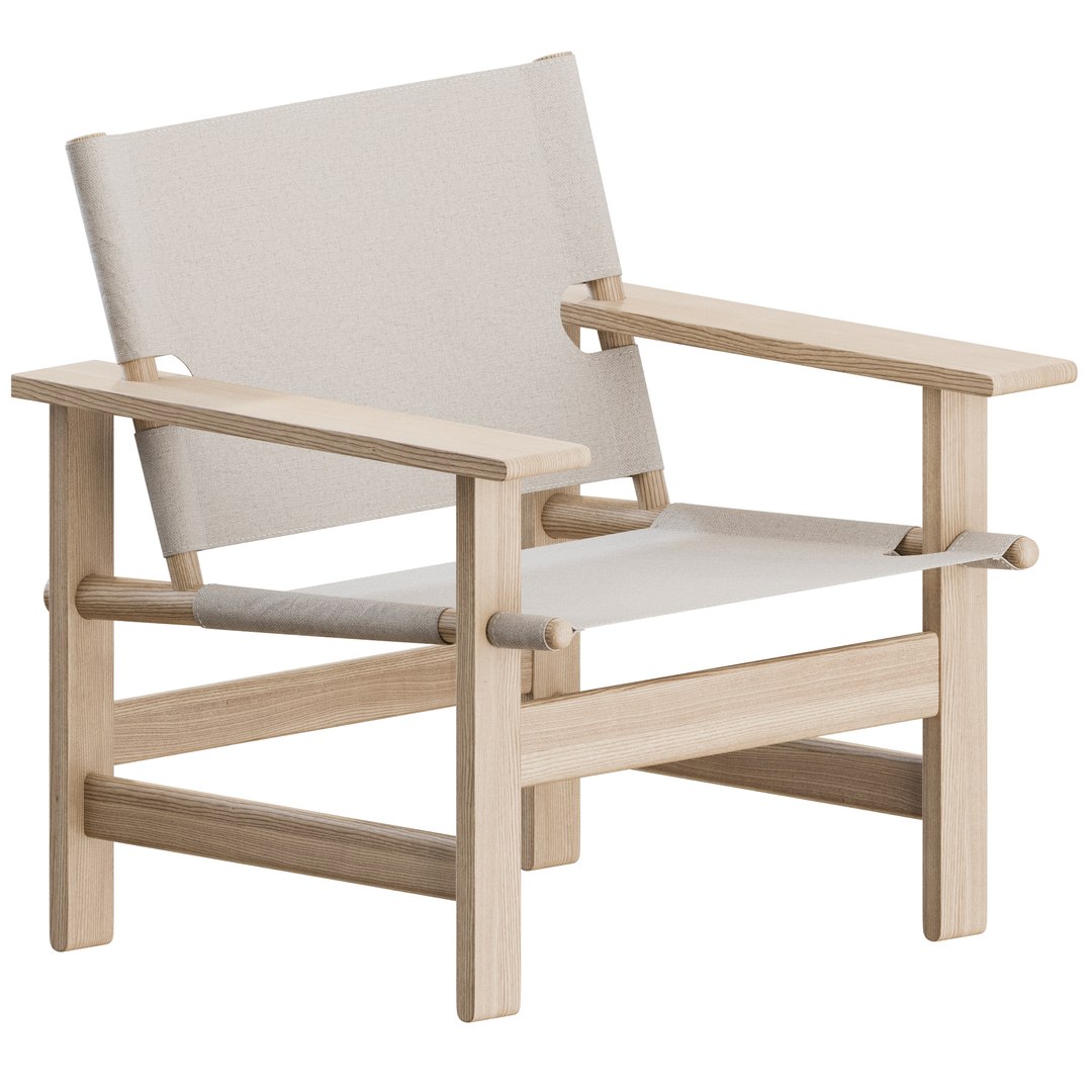 3D Chairs Ditzel Lounge Fredericia Model - TurboSquid 1590729