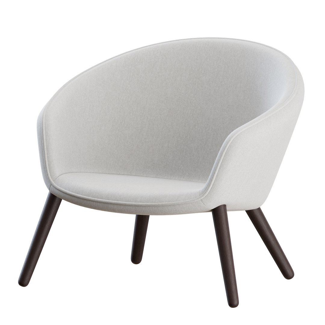 3D Chairs Ditzel Lounge Fredericia Model - TurboSquid 1590729