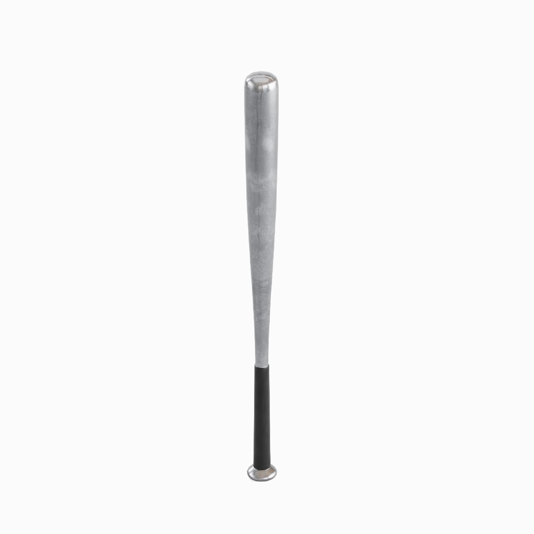 Steel Baseball Bat 01 3D Model - TurboSquid 2314775