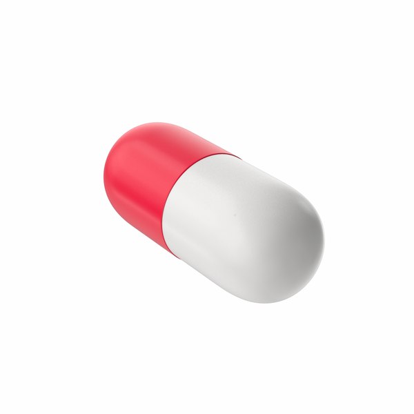 Pill Capsule model - TurboSquid 1887578