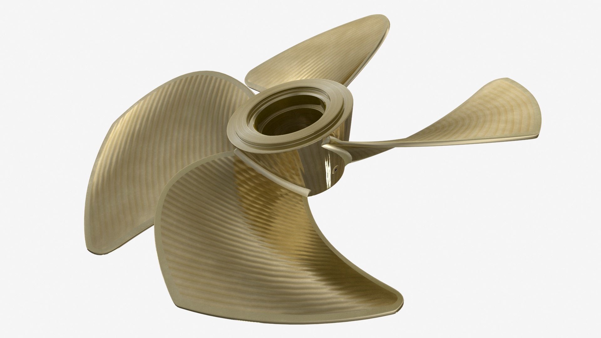 3D Rudder Propeller - TurboSquid 2219323