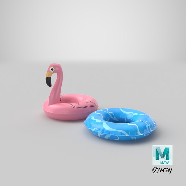 3D inflatable pool toy - TurboSquid 1682151