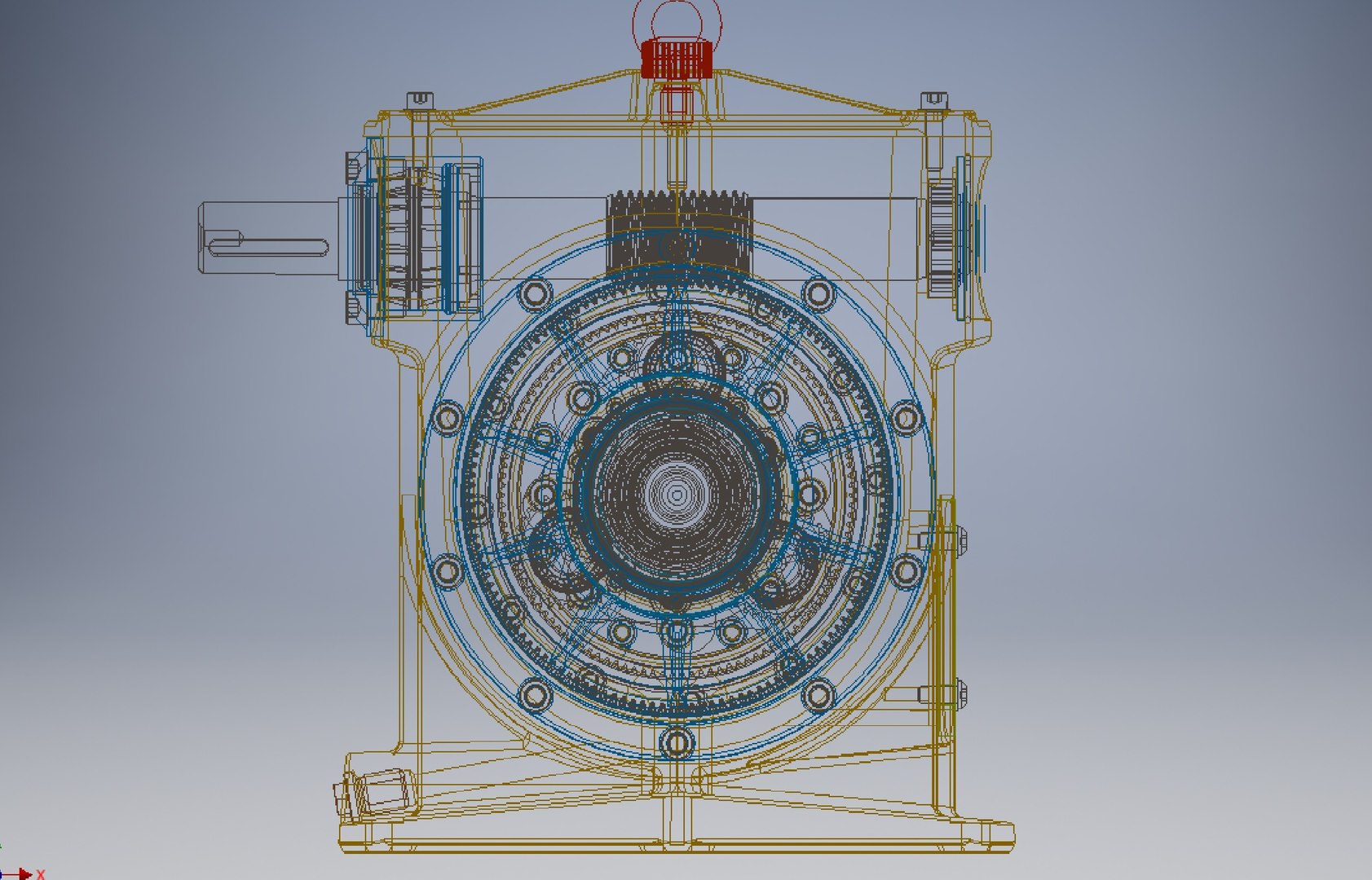 Two Step Planetary Reduction Gearbox 3D 3D Model - TurboSquid 1962113