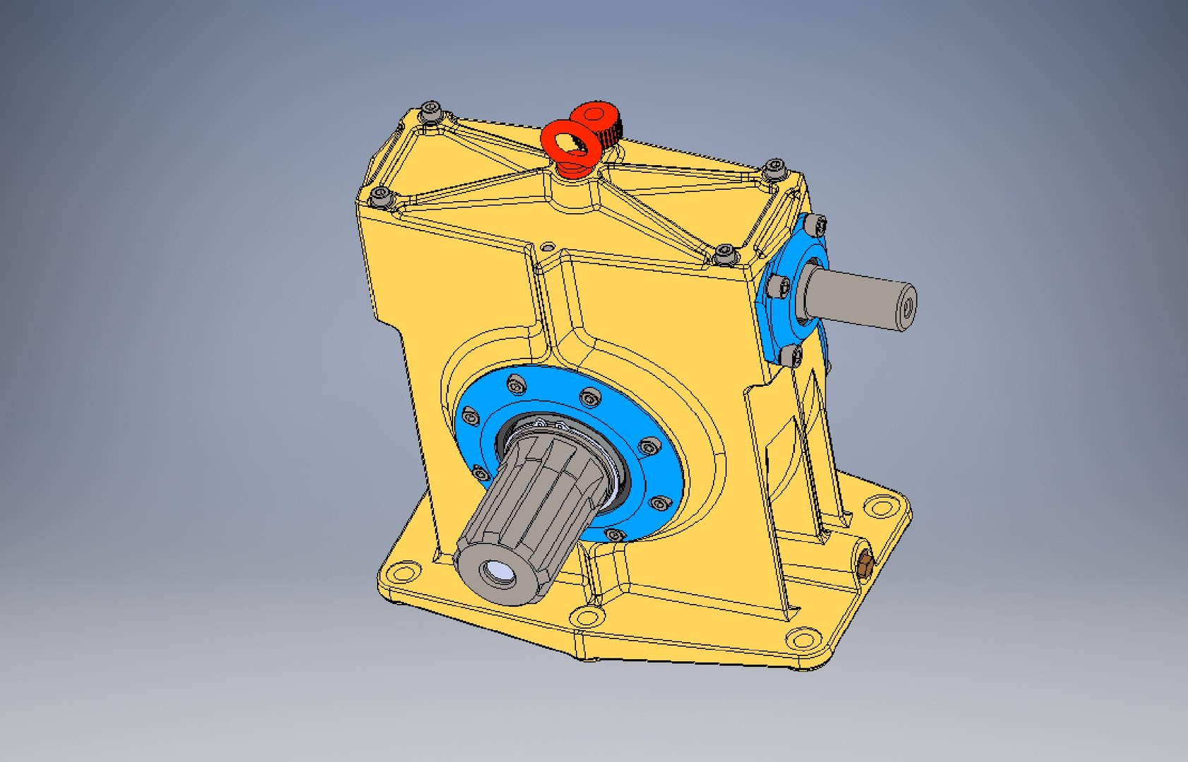 Two Step Planetary Reduction Gearbox 3D 3D Model - TurboSquid 1962113