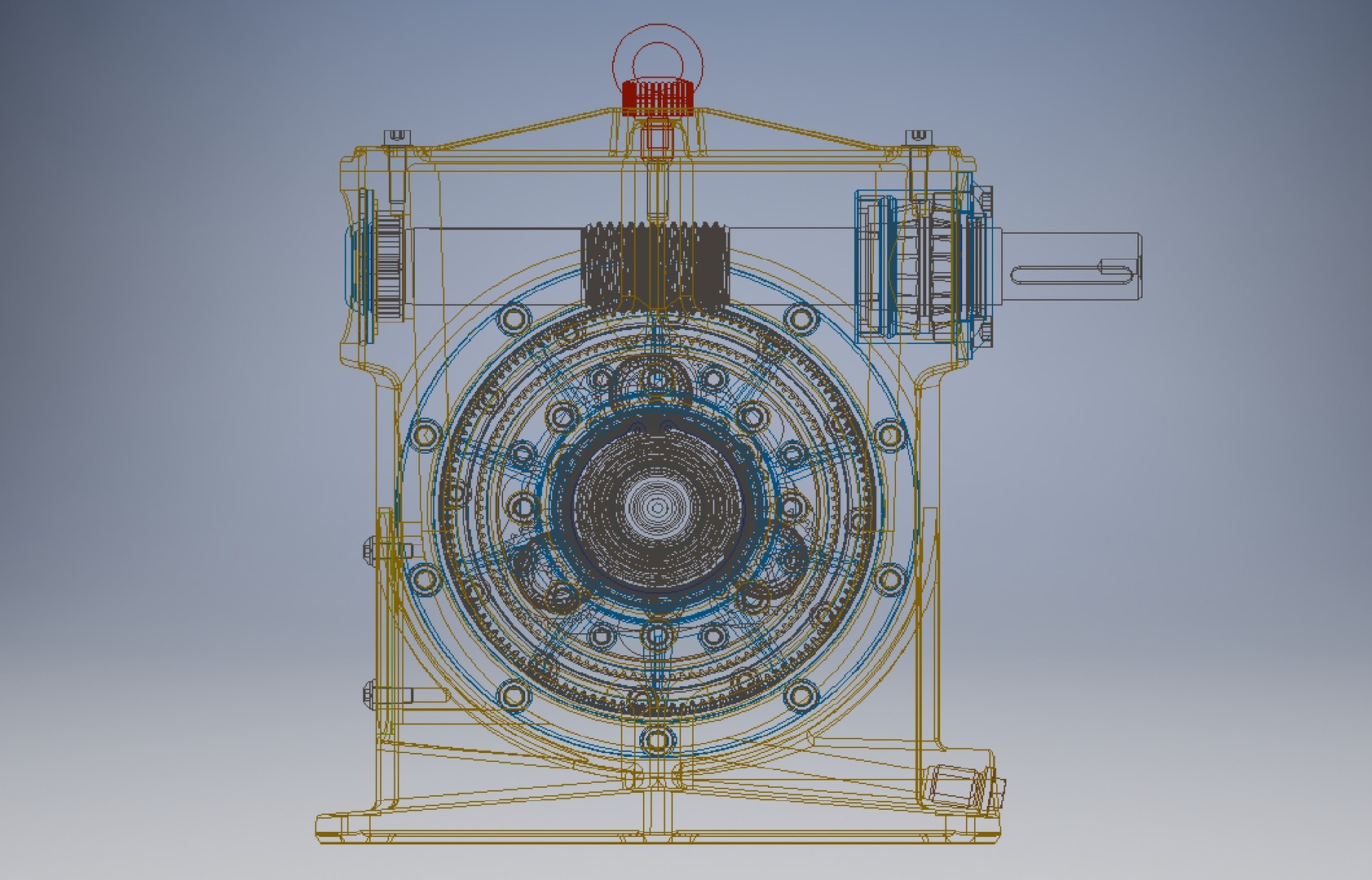 Two Step Planetary Reduction Gearbox 3D 3D Model - TurboSquid 1962113