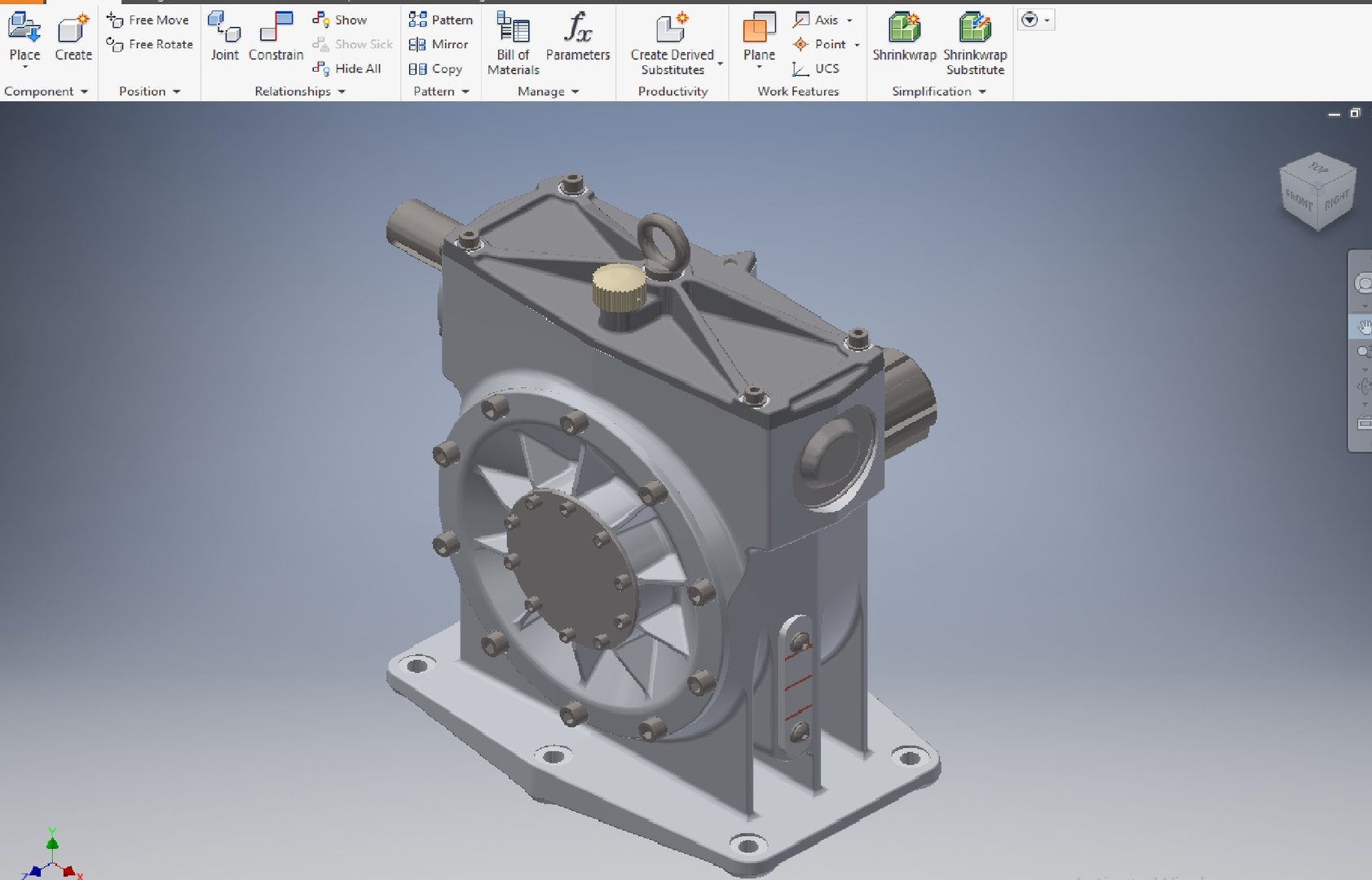 Two Step Planetary Reduction Gearbox 3D 3D Model - TurboSquid 1962113
