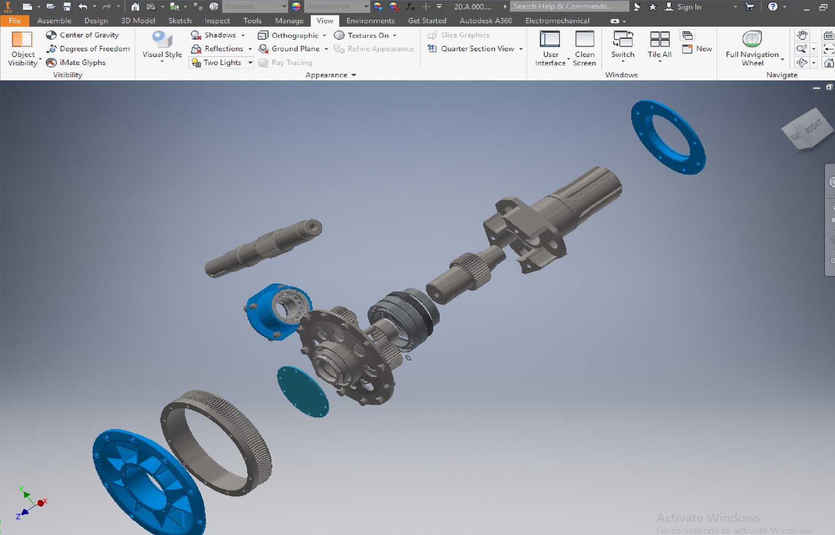 Two Step Planetary Reduction Gearbox 3D 3D Model - TurboSquid 1962113
