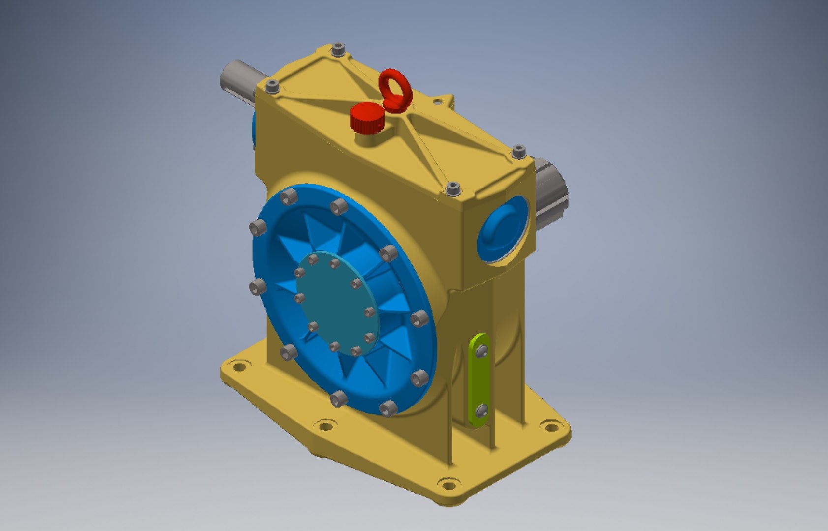Two Step Planetary Reduction Gearbox 3D 3D Model - TurboSquid 1962113