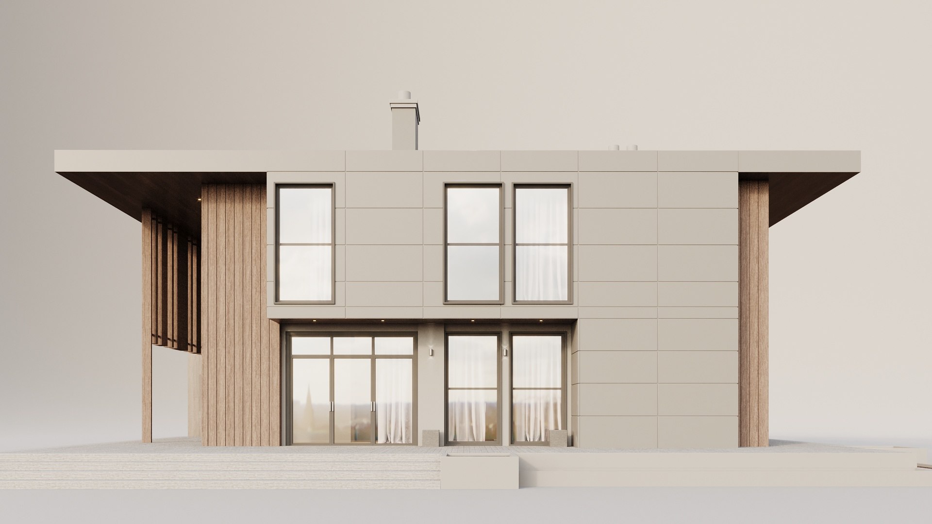 Loft House 3D - TurboSquid 1532926