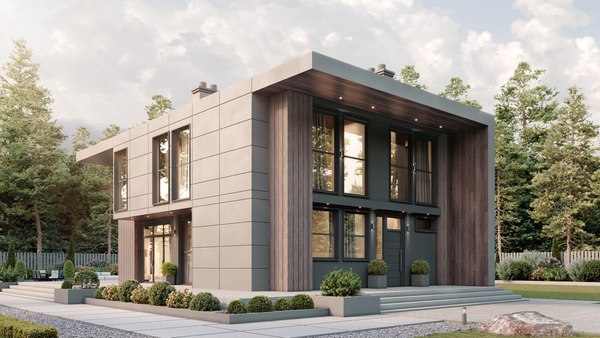 Loft house 3D - TurboSquid 1532926