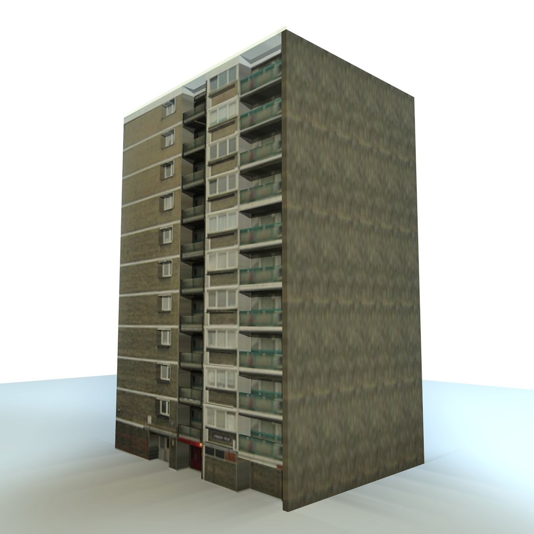 Urban Building C4d