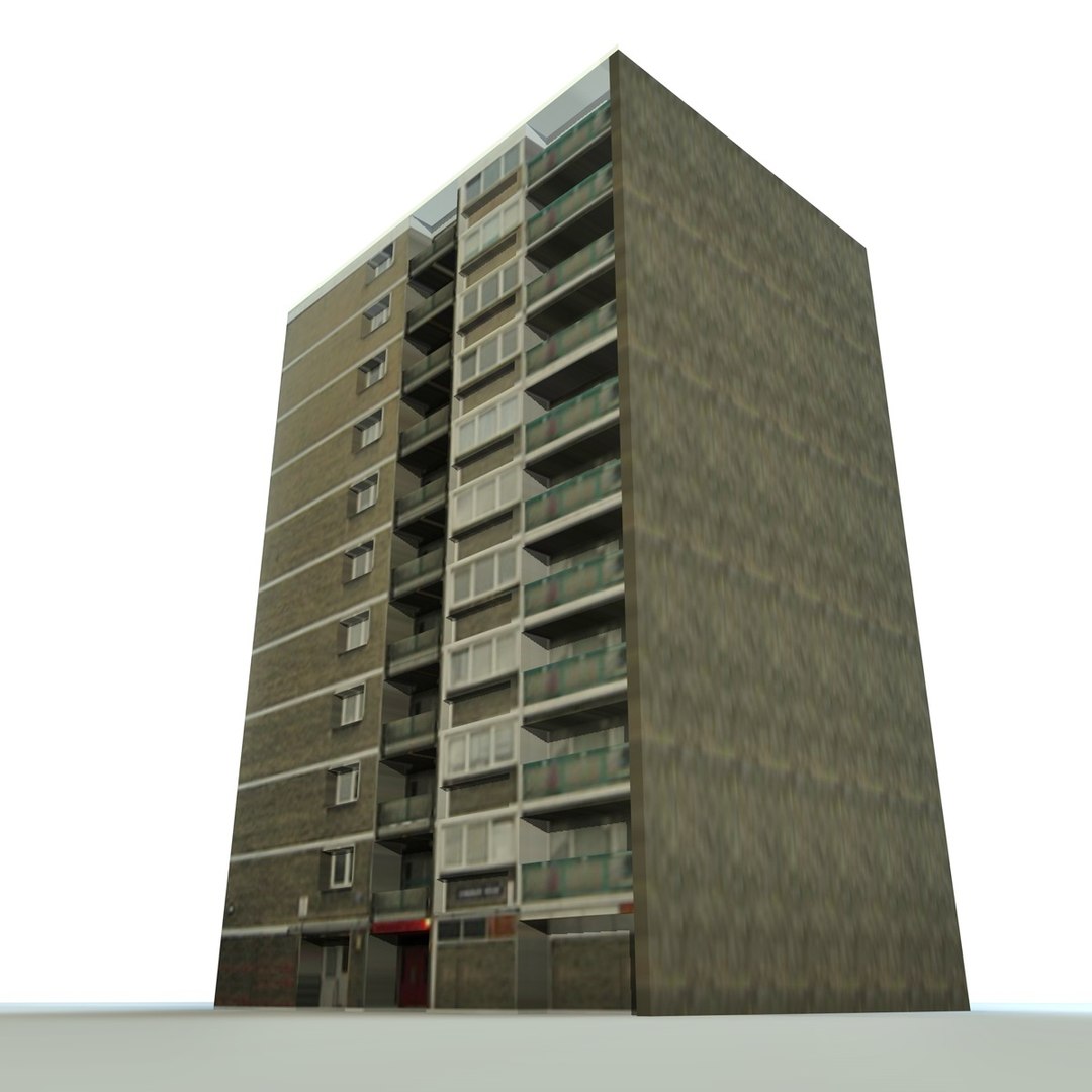 Urban Building C4d