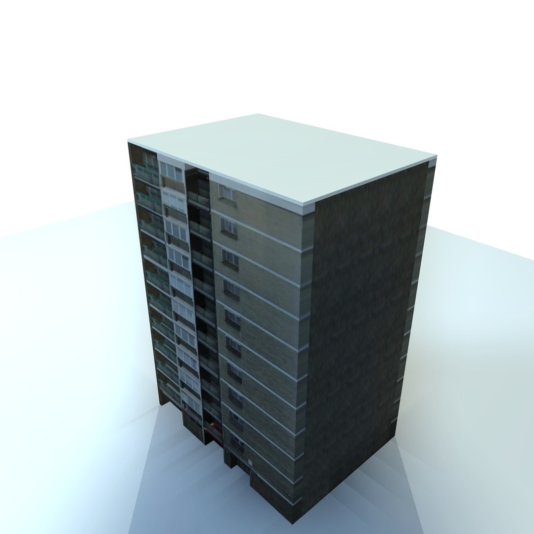 Urban Building C4d