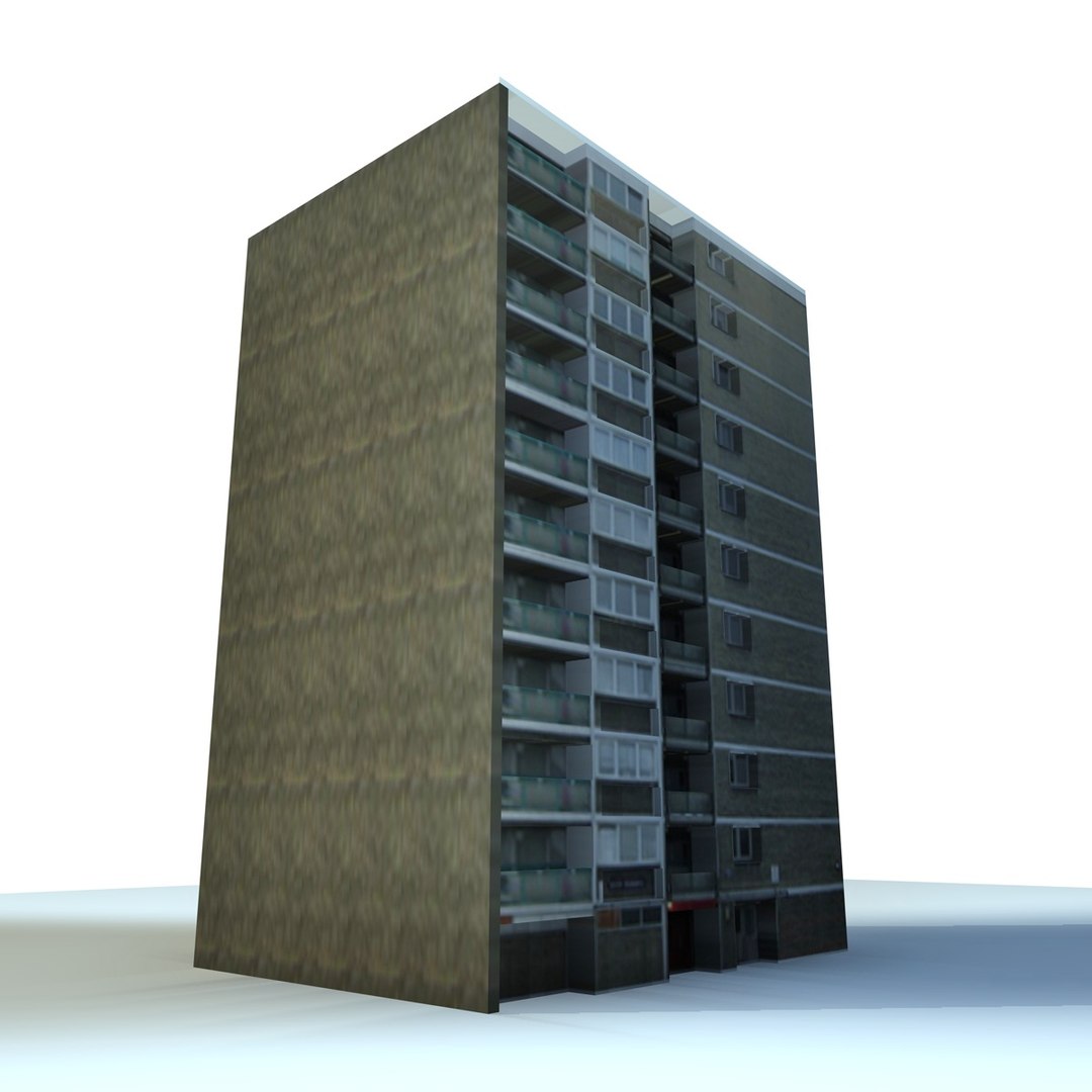 Urban Building C4d