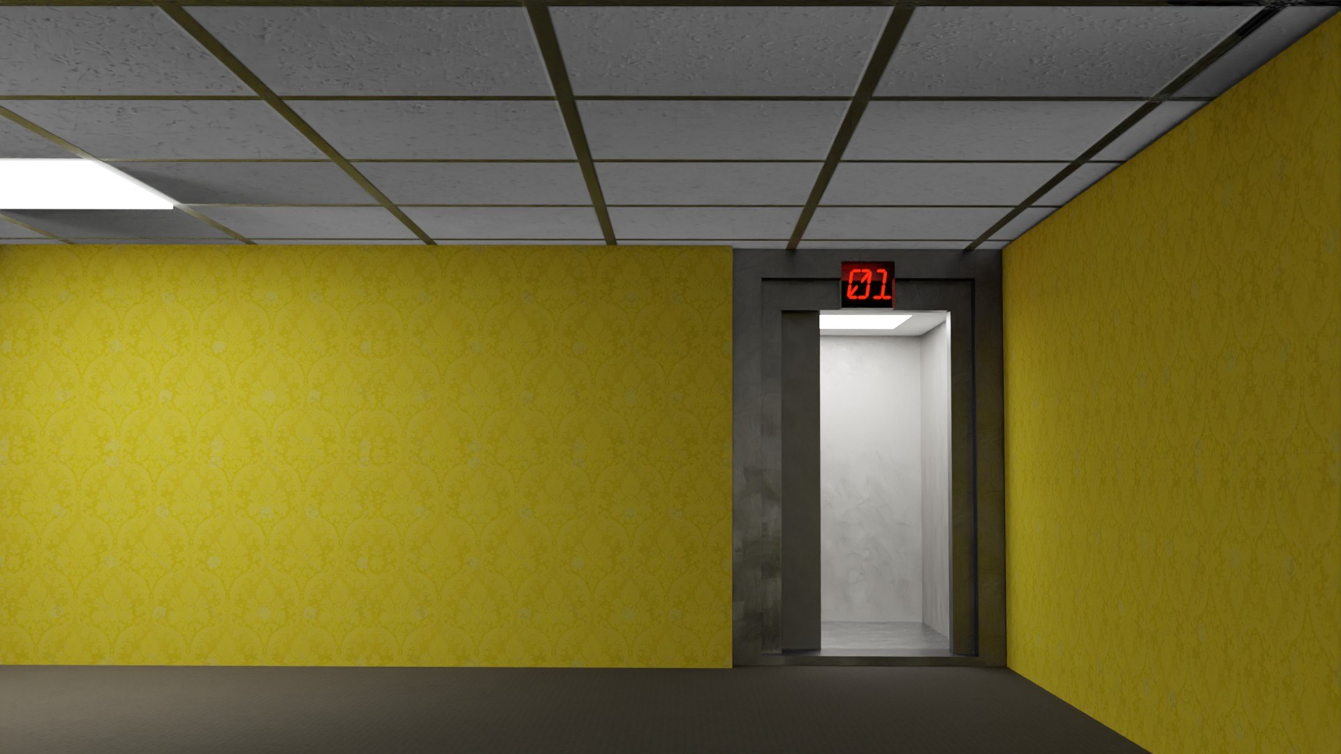 3D Backrooms Map Model - TurboSquid 2193152