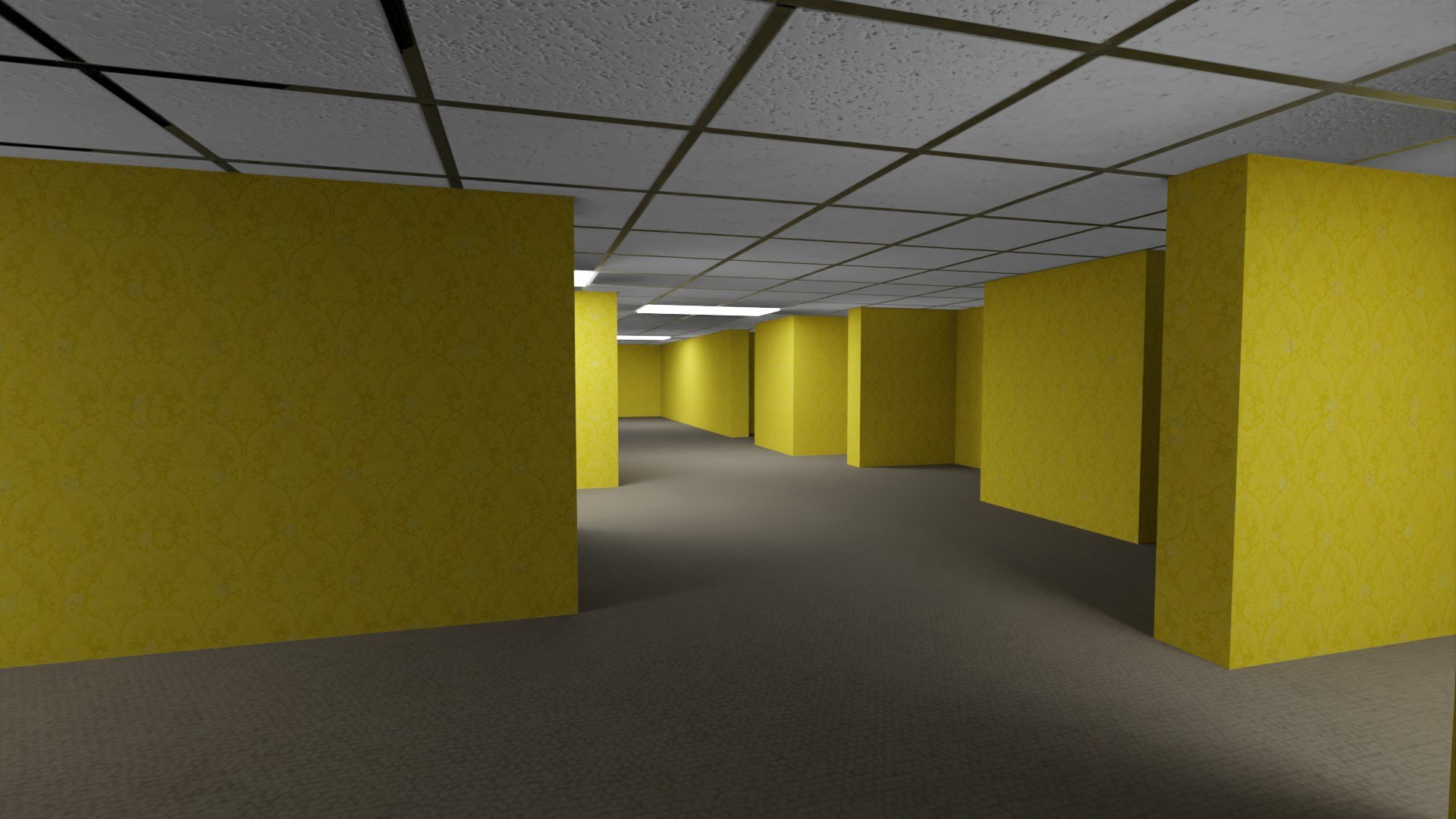 3D Backrooms Map Model - TurboSquid 2193152