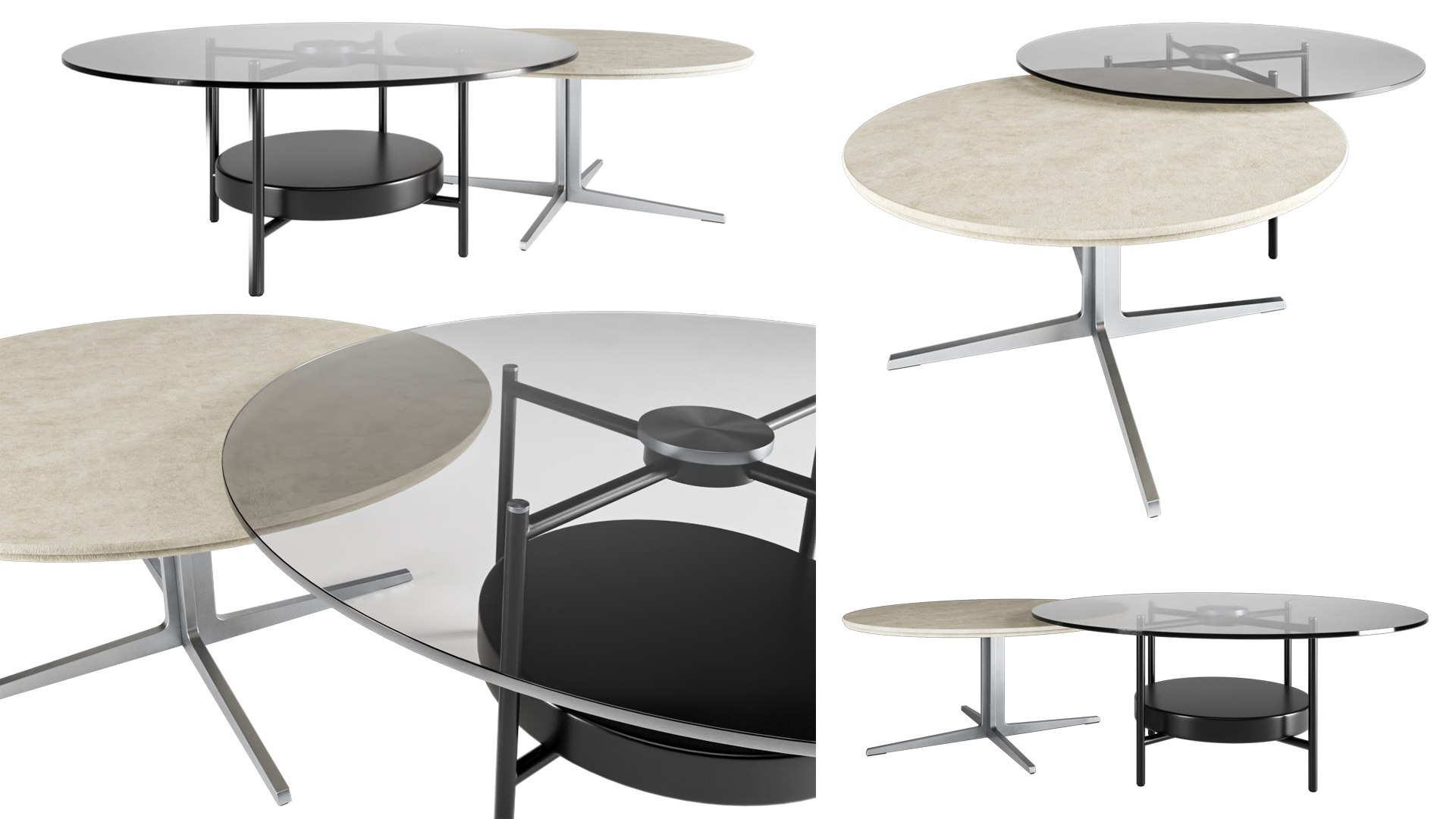 3D BoConcept Coffee Table Model - TurboSquid 2073453