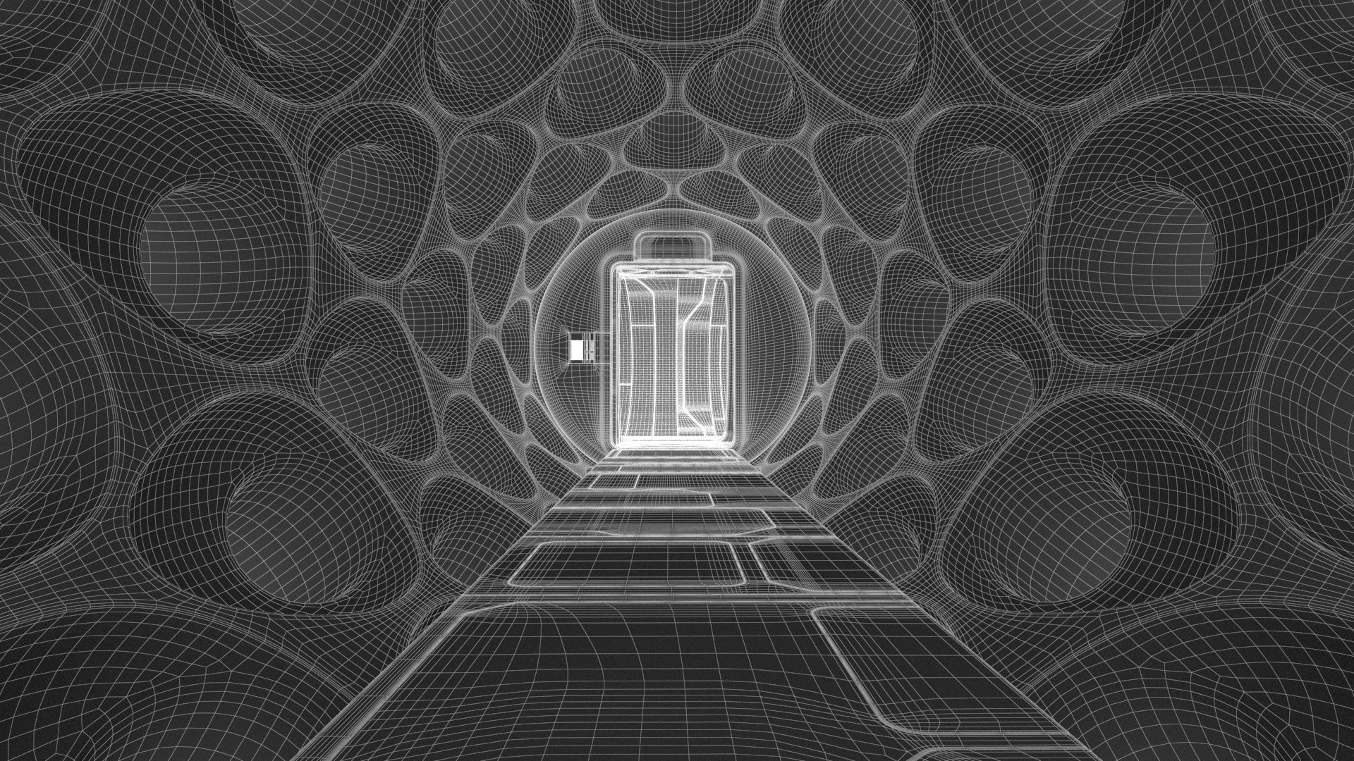 Sci-fi Nuclear Reactor Room Interior 3D model - TurboSquid 2142889