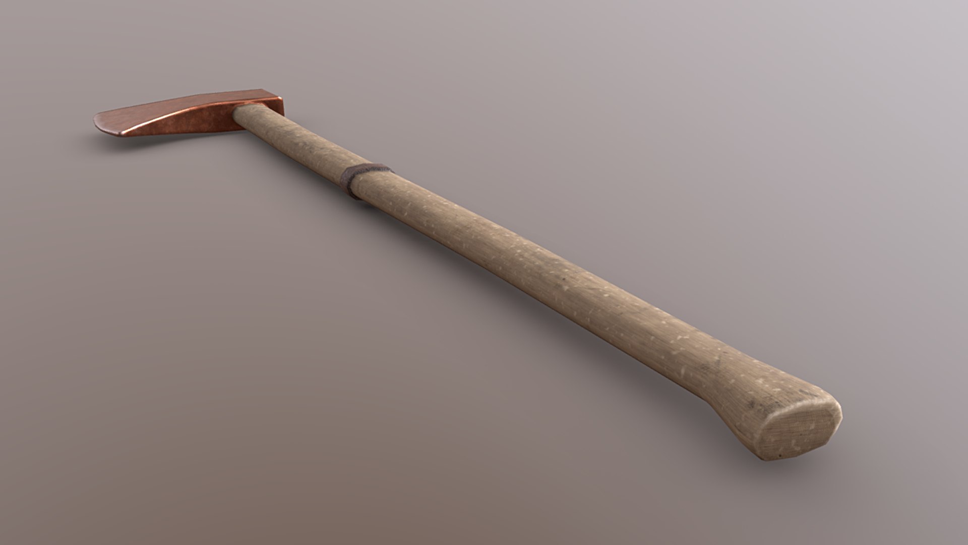 3D Axe - Copper Model - TurboSquid 2074435