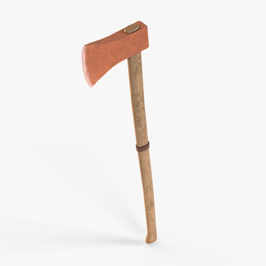 3D Axe - Copper model - TurboSquid 2074435
