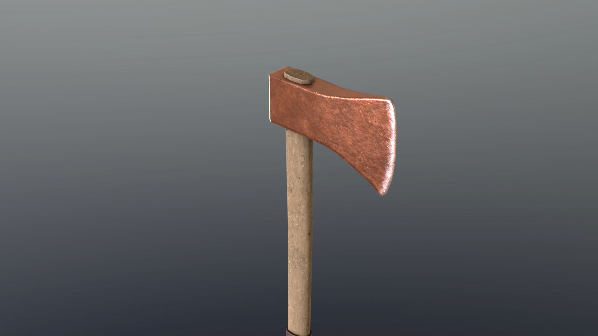 3D Axe - Copper Model - TurboSquid 2074435