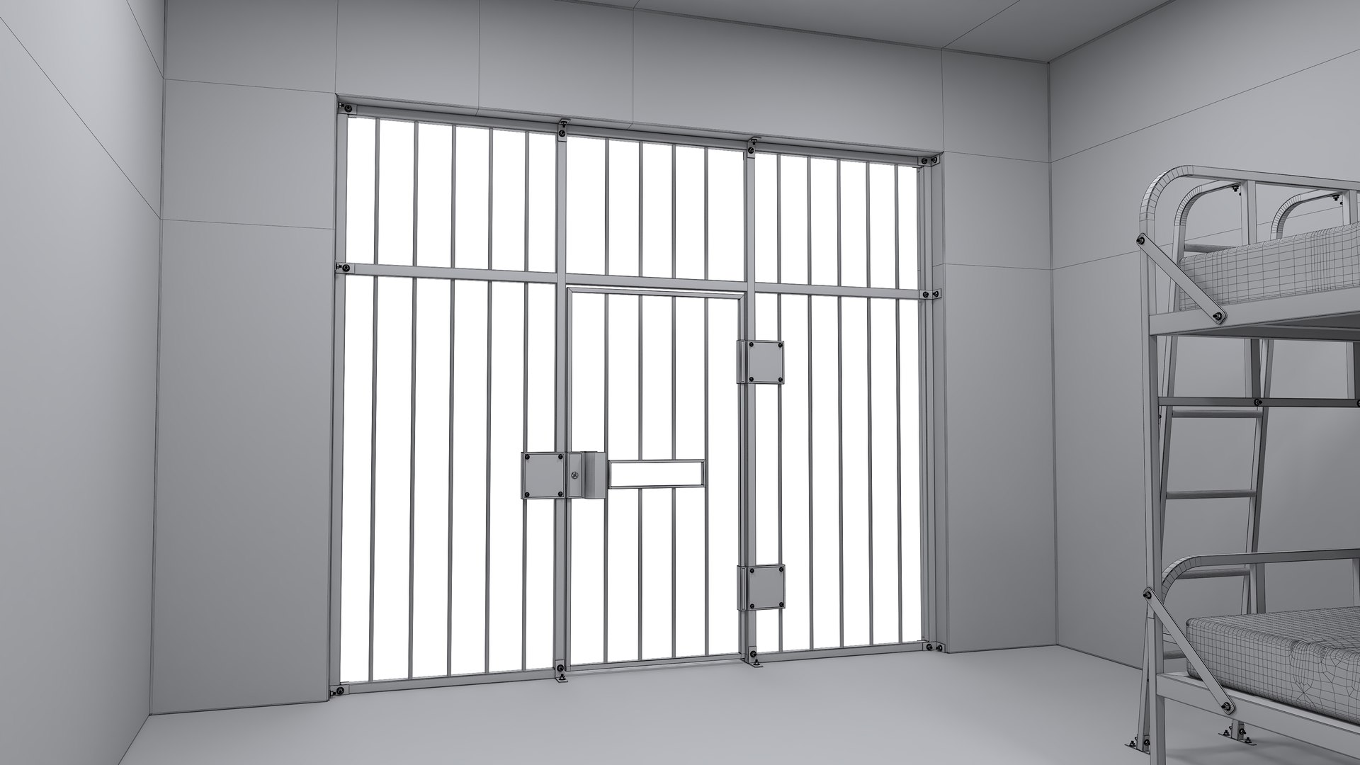 Prison Cell 3D - TurboSquid 2257852
