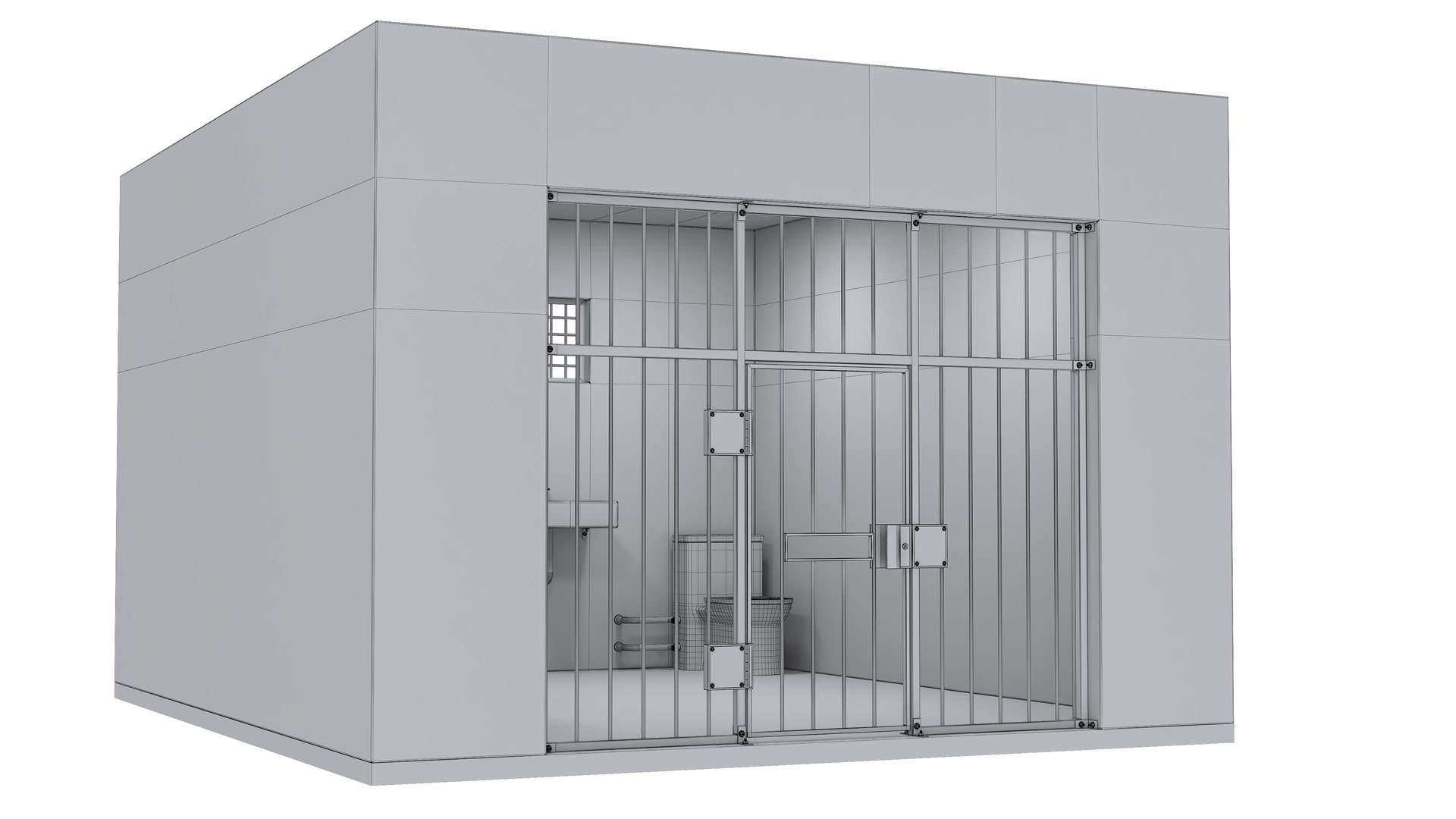 Prison Cell 3D - TurboSquid 2257852