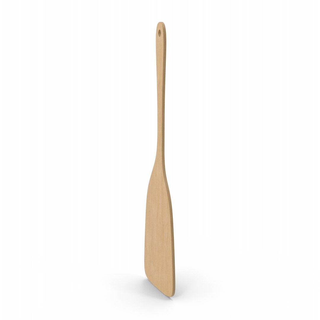 Wooden Kitchen Spatula model - TurboSquid 2175164