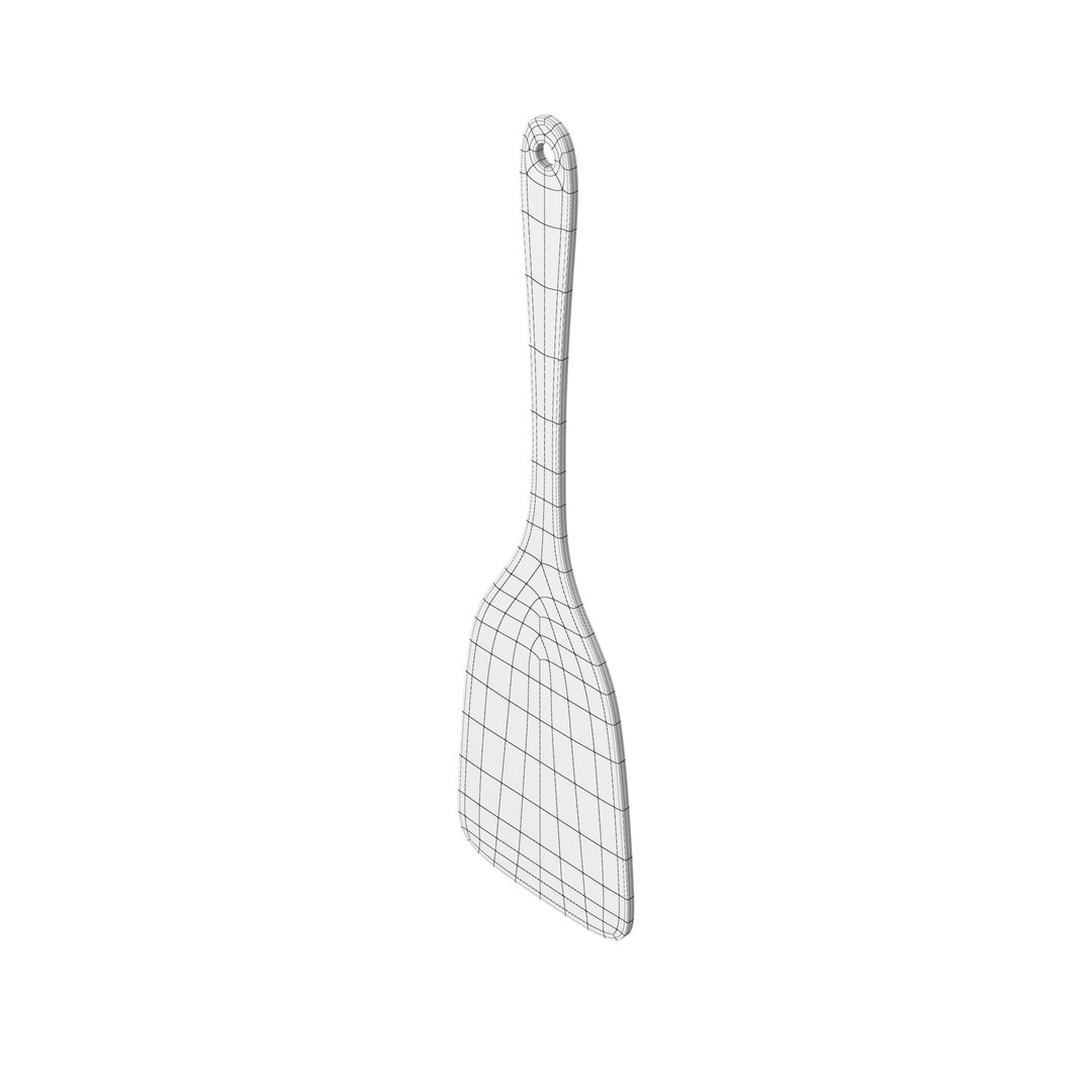 Wooden Kitchen Spatula model - TurboSquid 2175164