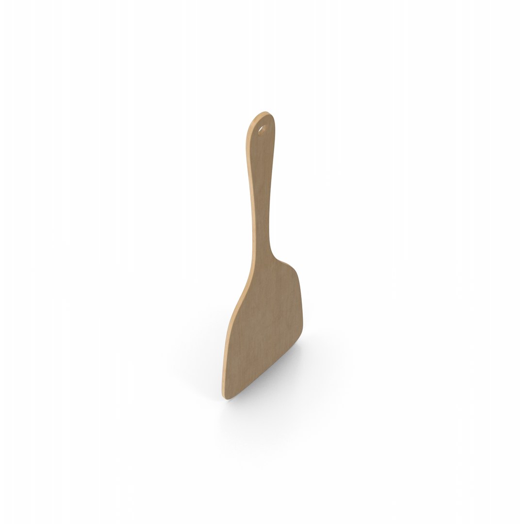 Wooden Kitchen Spatula model - TurboSquid 2175164