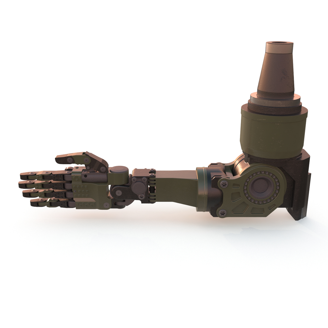 3D Mech Hand | 1147931 | TurboSquid
