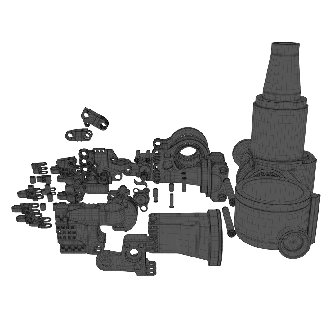 3D Mech Hand | 1147931 | TurboSquid