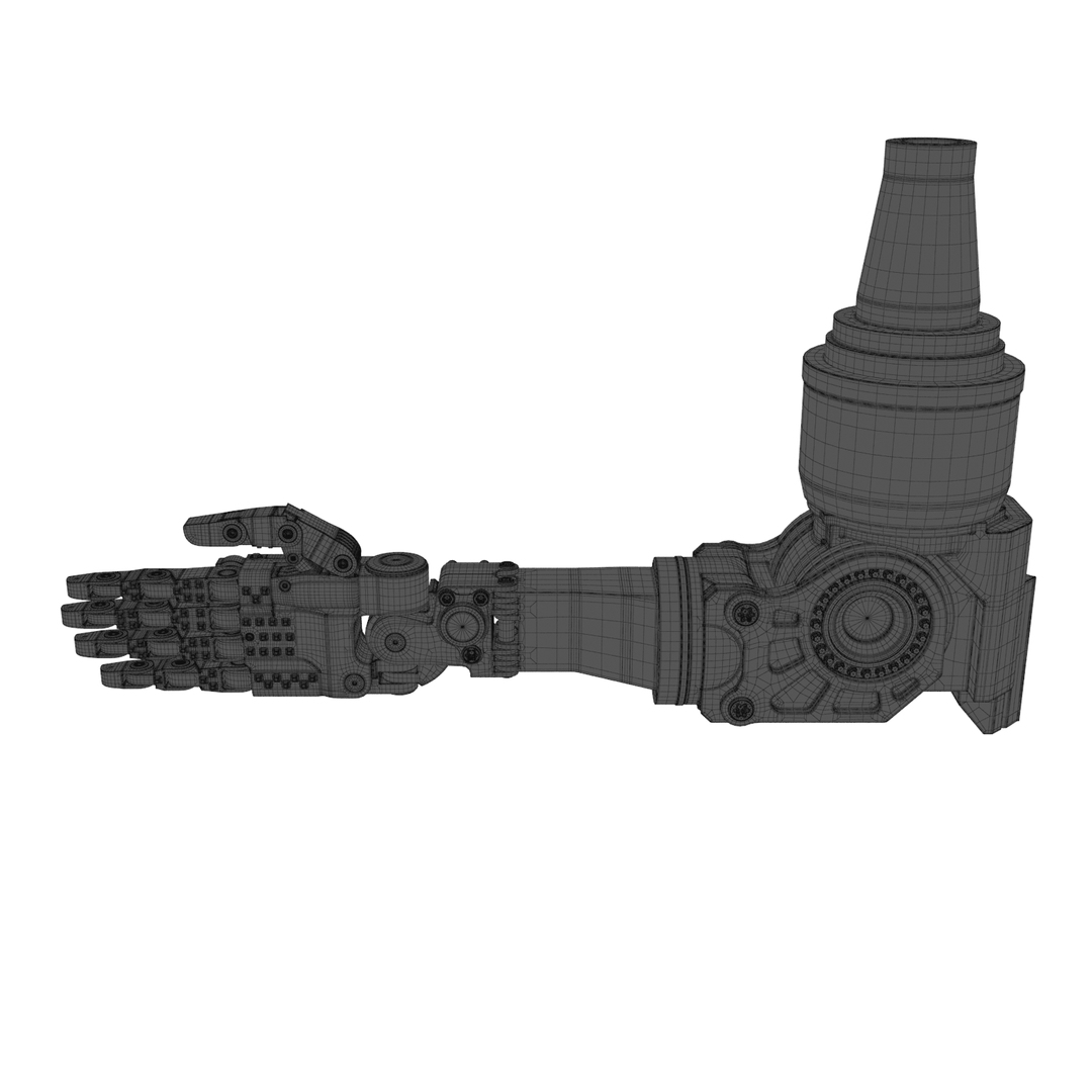 3D Mech Hand | 1147931 | TurboSquid