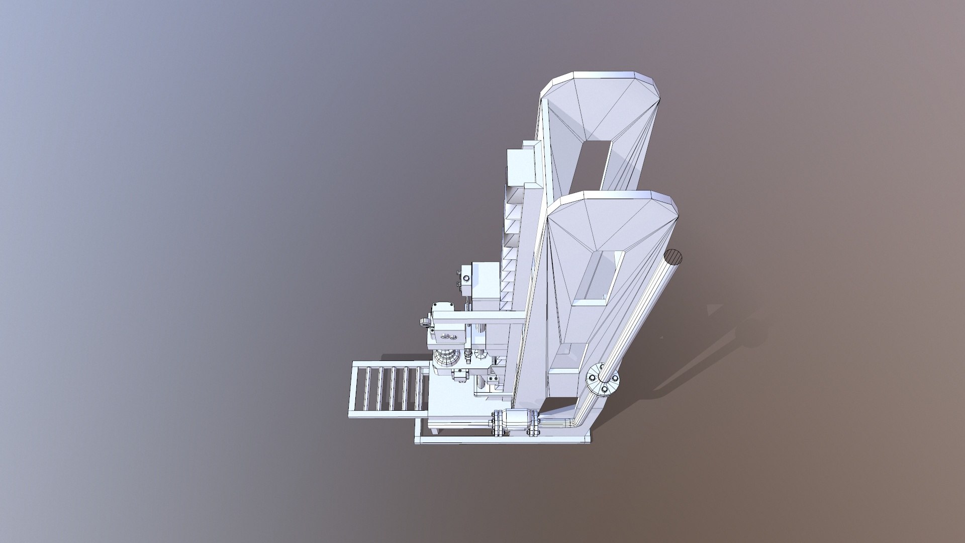 Cylinder Filling Machine 3D Model - TurboSquid 2286832