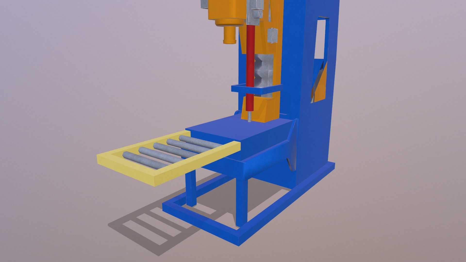 Cylinder Filling Machine 3D Model - TurboSquid 2286832