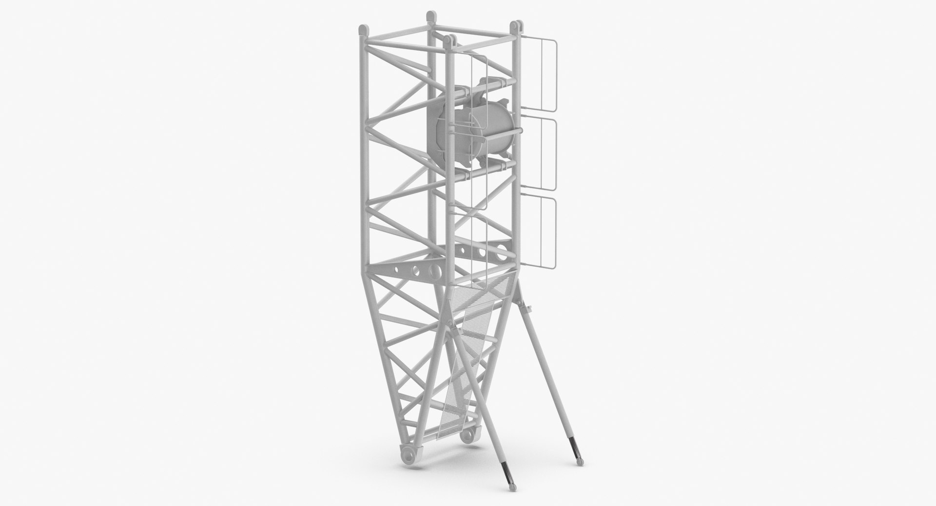 Crane S Pivot Section 3D Model - TurboSquid 1679990
