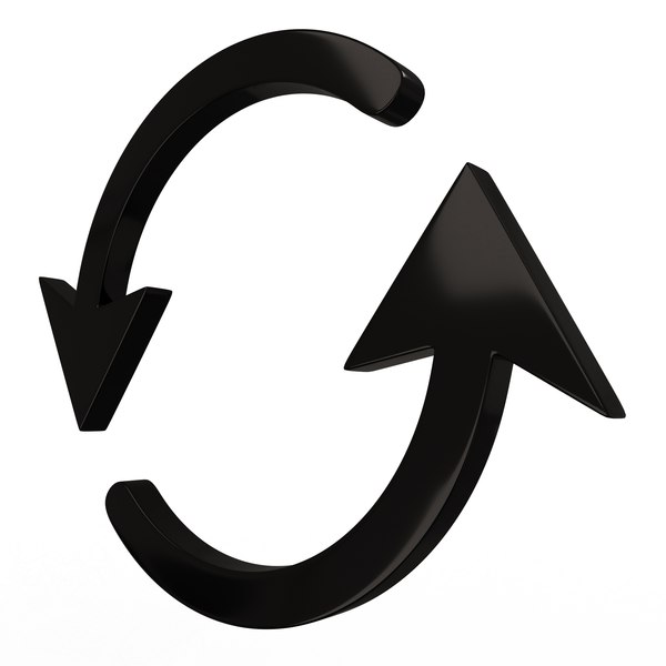 Synchronization Symbol 3D model - TurboSquid 1856091