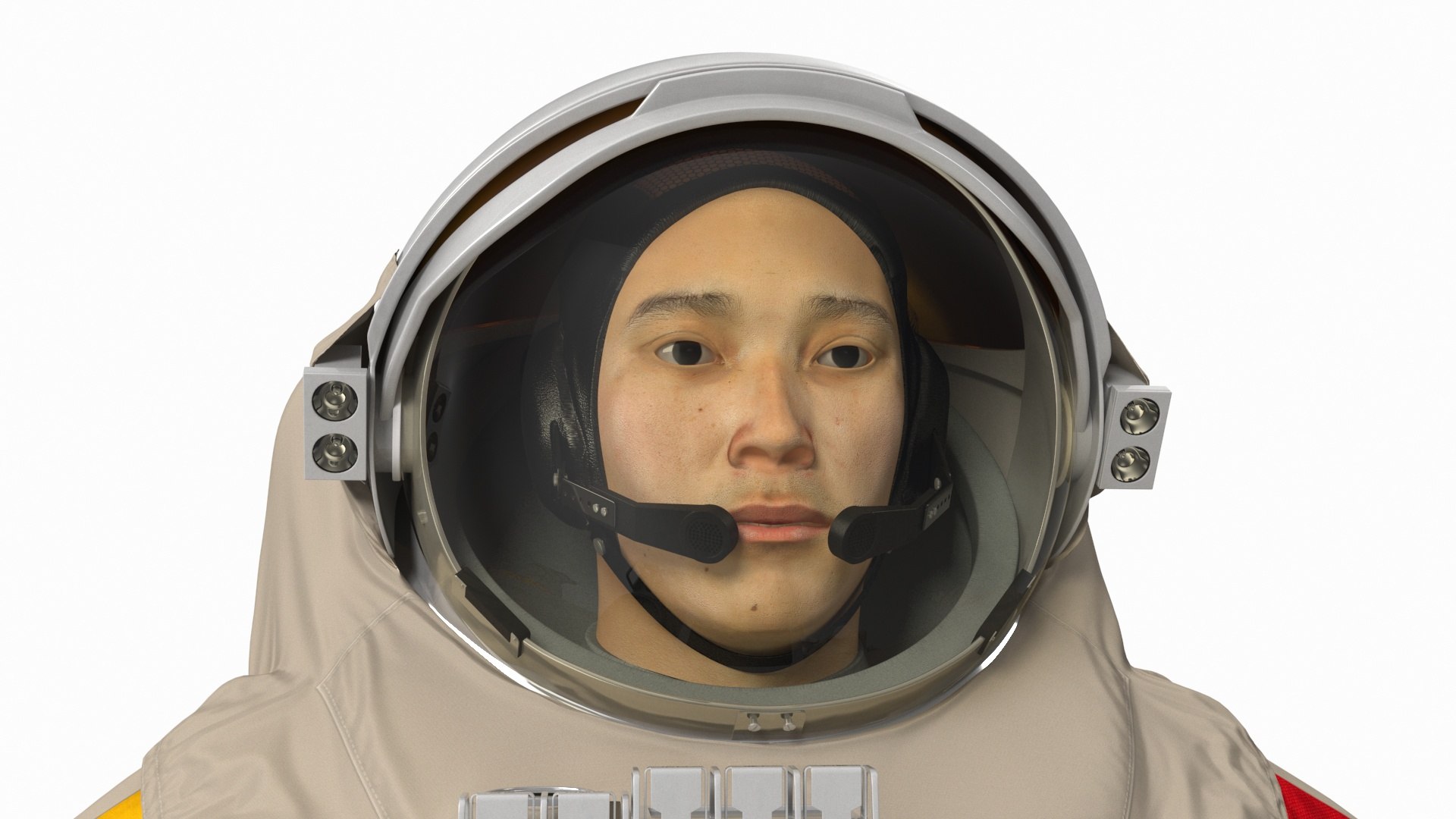 3D Model Astronaut Wearing Feitian Space Suit - TurboSquid 2218363
