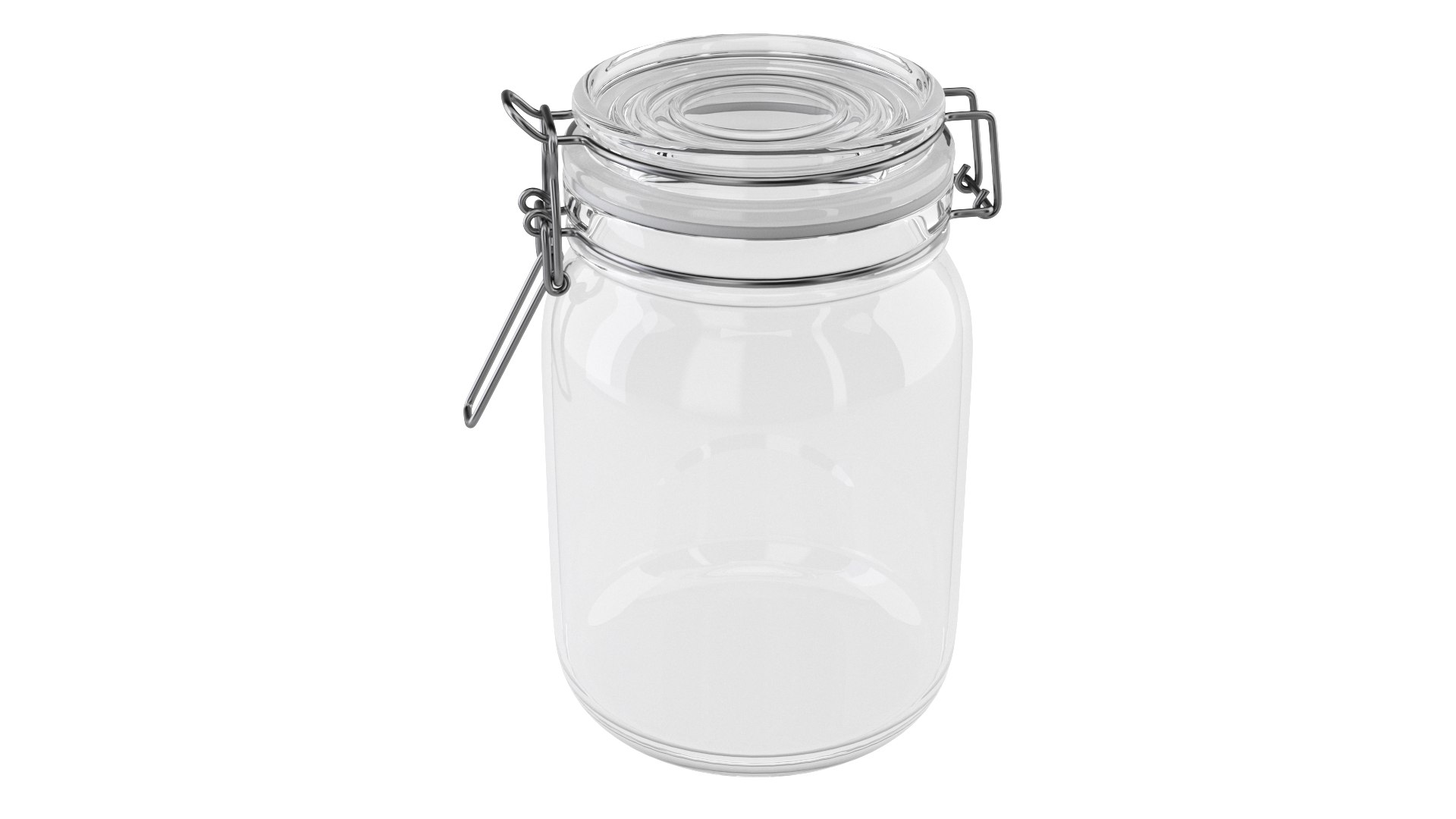 Mason jar model - TurboSquid 1710945