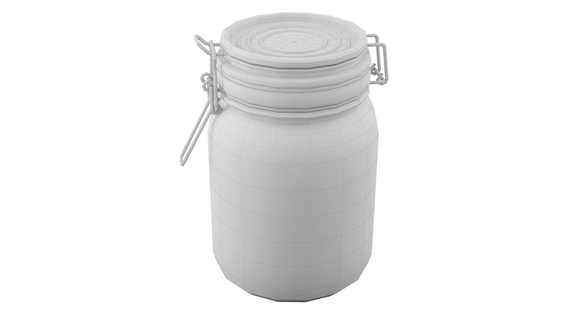 Mason jar model - TurboSquid 1710945