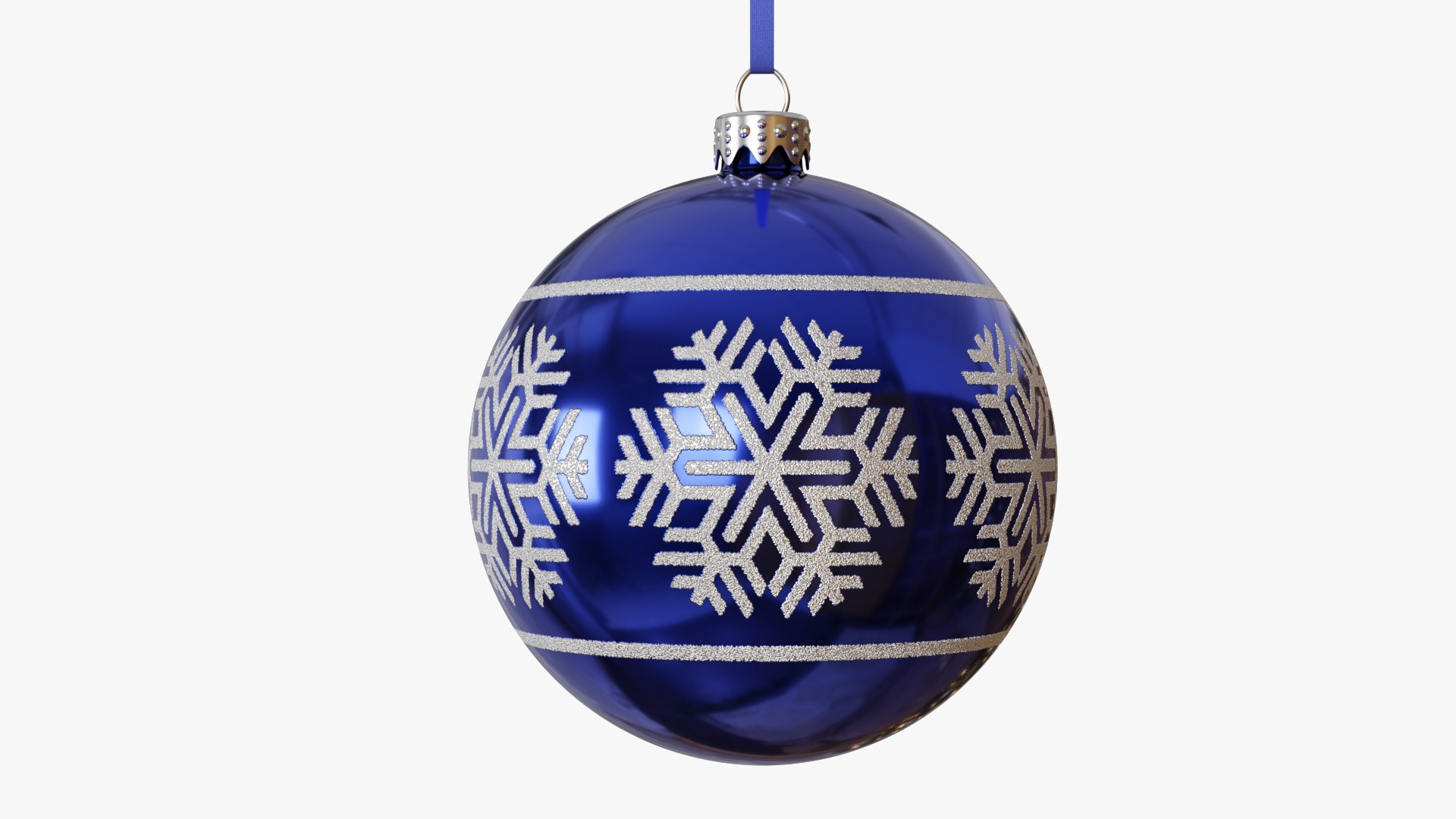 Christmas Ball Blue Model - TurboSquid 1812073