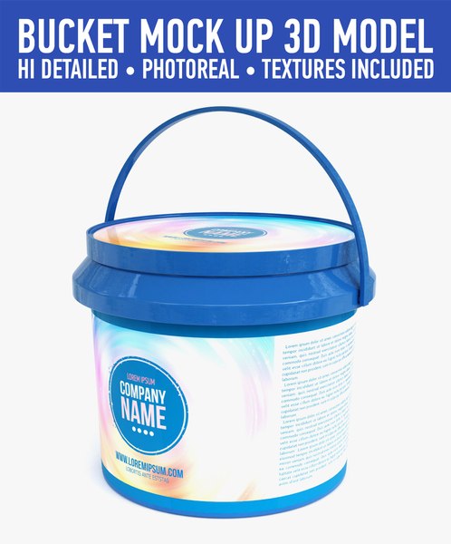 Bucket STL Models for Download | TurboSquid