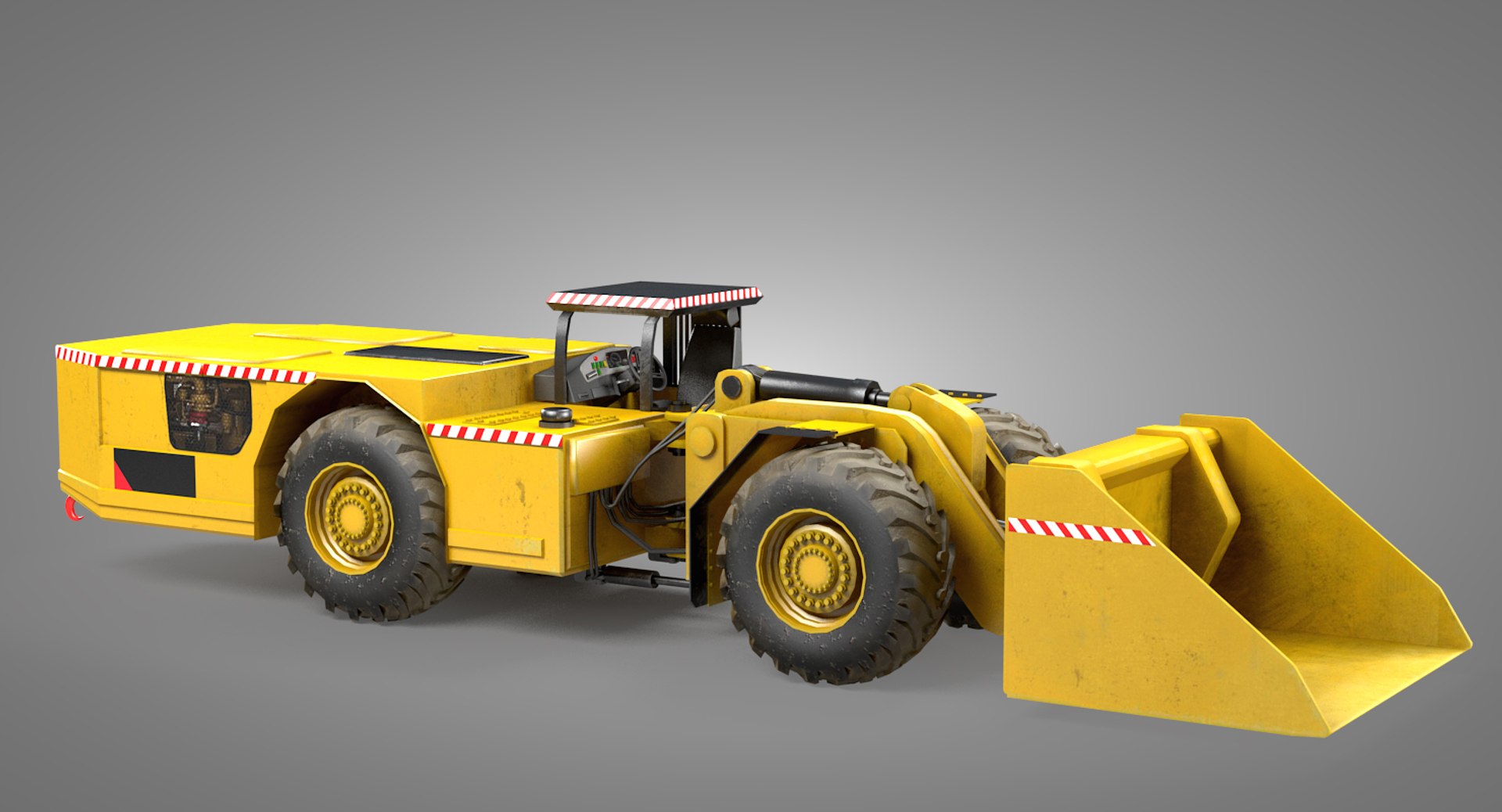 Load Haul Dump 3D - TurboSquid 1277314