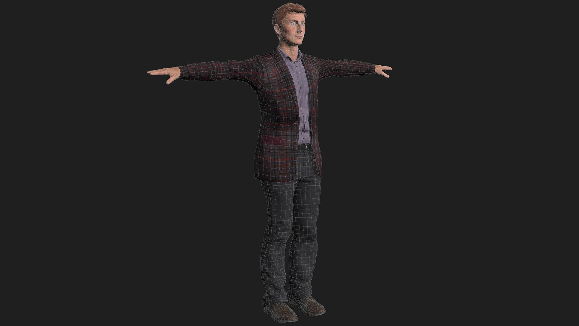Male business man 3D model - TurboSquid 1663782