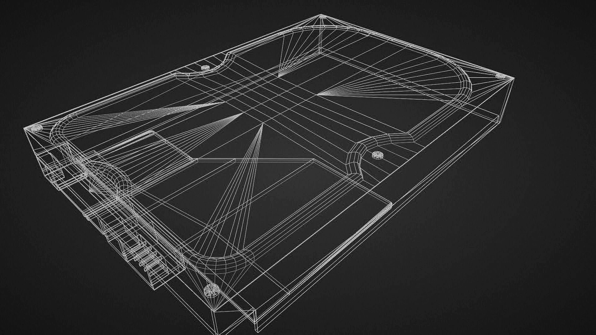 3d Internal Hard Disk Hdd Model