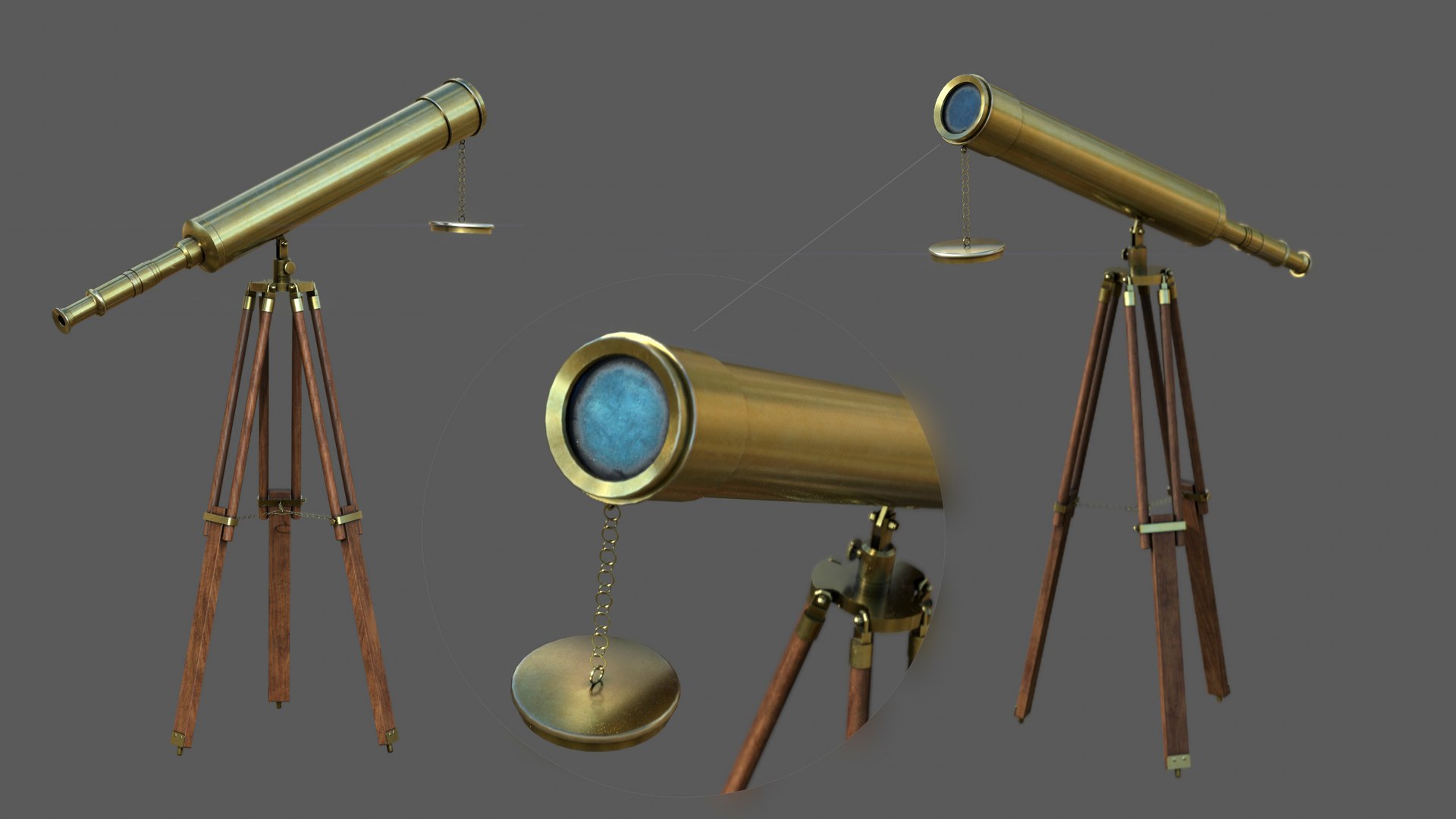 3D Model Telescope - TurboSquid 1974319