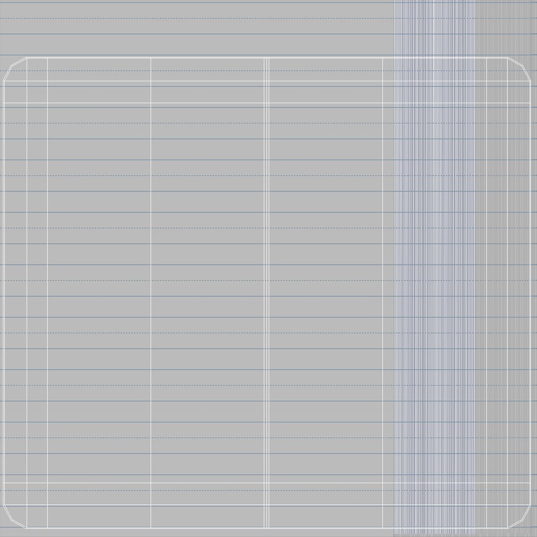 3D Opened Lined Notebook Model - TurboSquid 2221943